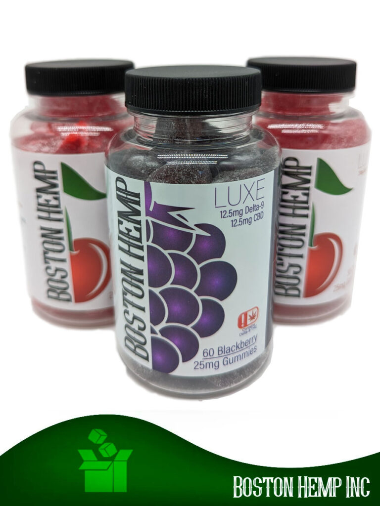 Boston Hemp Delta-9 THC Gummy Bundle - 3 Packs of Gummies